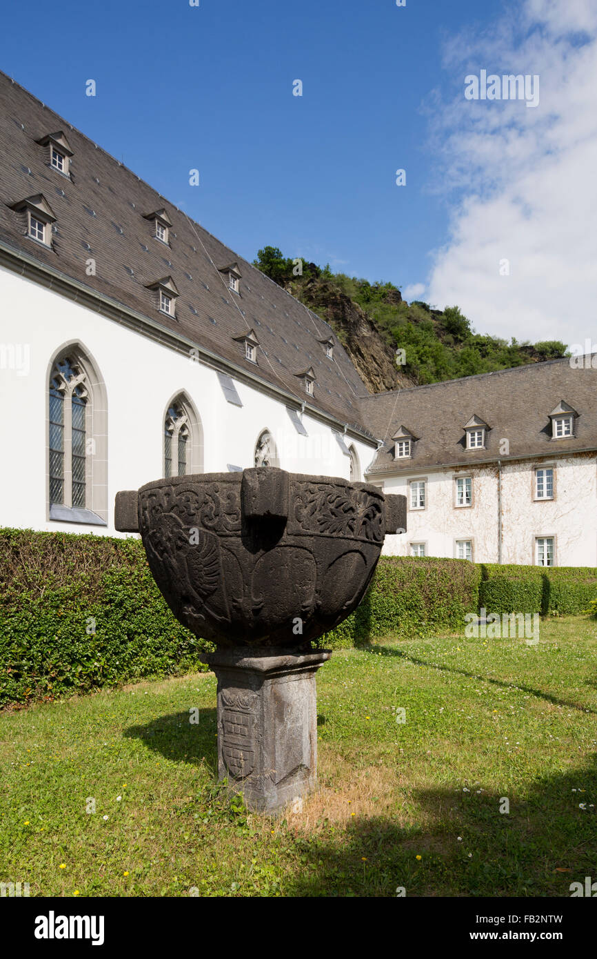 Kamp-Bornhofen, Franziskanerkloster mit Marien-Wallfahrtskirche Stock ...