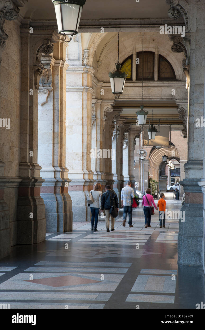 Cagliari, Via Roma Stock Photo - Alamy