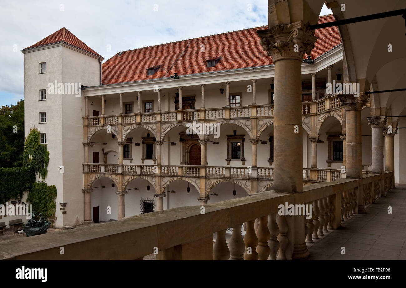 Brzeg Brieg, Schloß Stock Photo - Alamy