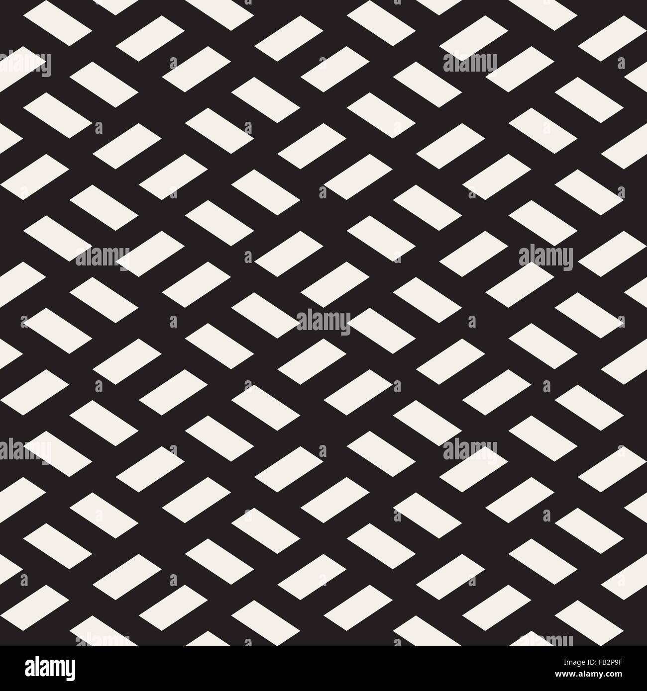 Vector Seamless Black and White Rhombus Grid Rectangles Pavement ...