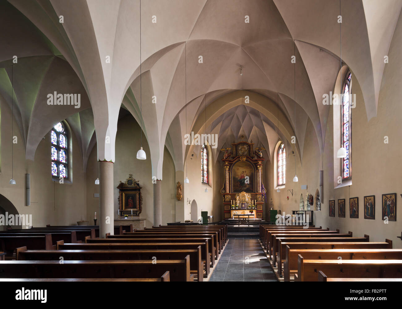 Erftstadt-Liblar, St. Alban Stock Photo - Alamy