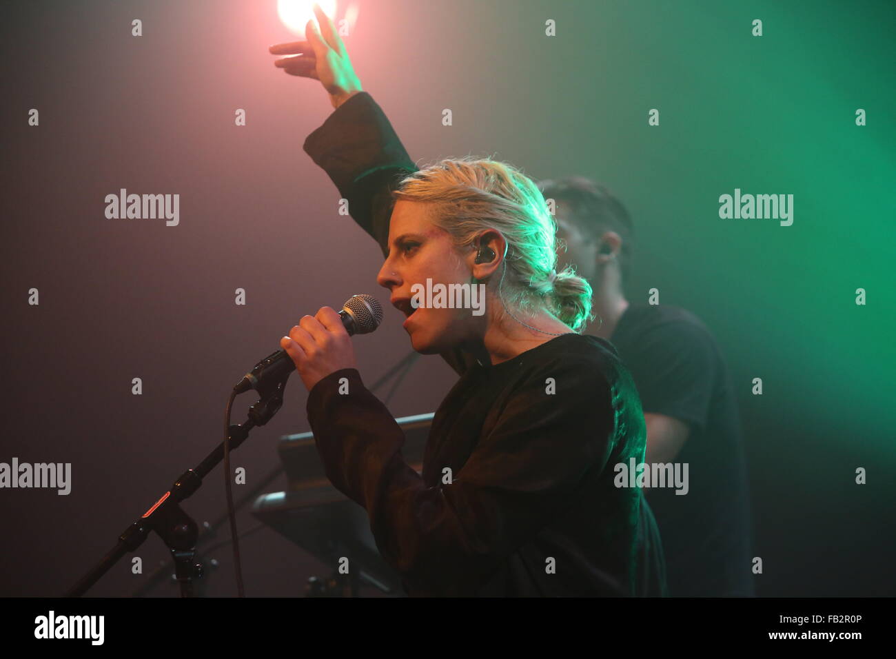 Doe Paoro performing live in concert at the Melkweg in Amsterdam ...