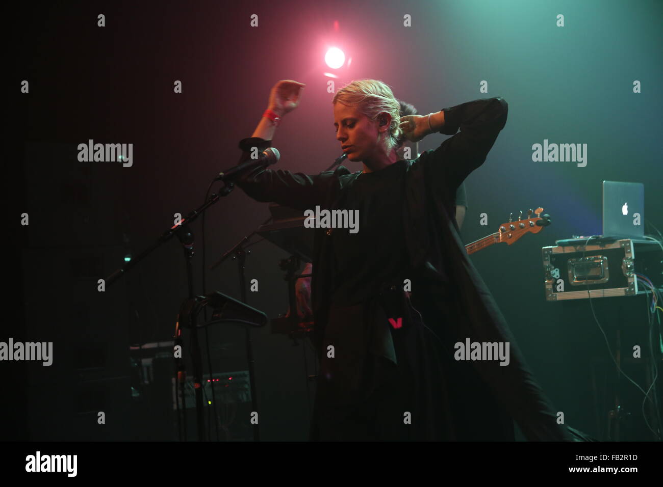 Doe Paoro performing live in concert at the Melkweg in Amsterdam ...