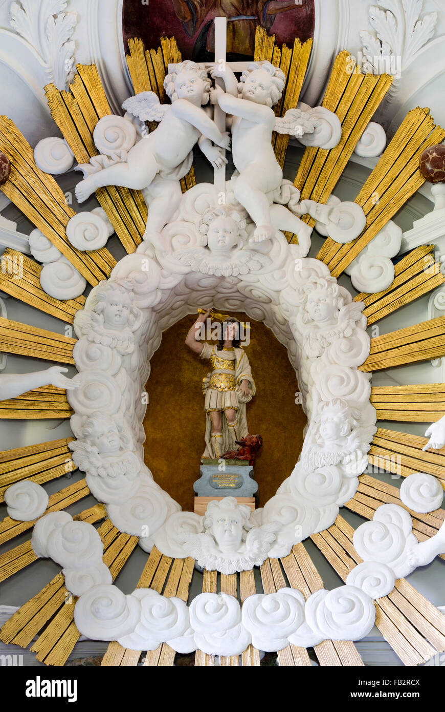 Bonn-Bad Godesberg, Michaelskapelle neben Burgfriedhof Stock Photo - Alamy