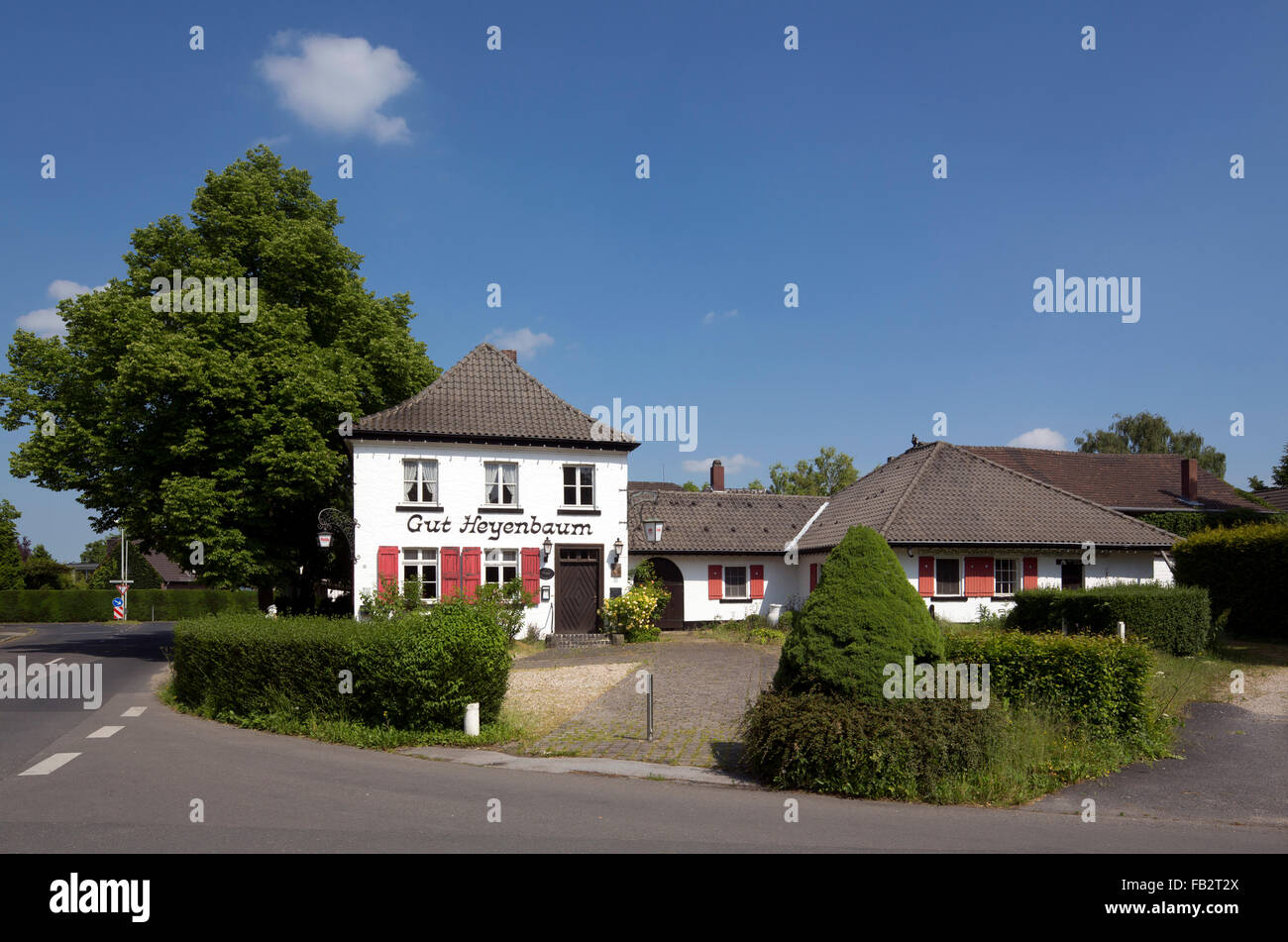 Krefeld, Verberg, Gut Heyenbaum Stock Photo - Alamy