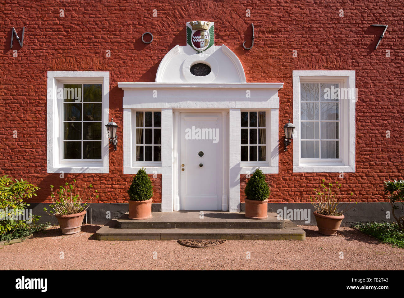 Erftstadt-Bliesheim, Schloß Buschfeld Stock Photo - Alamy