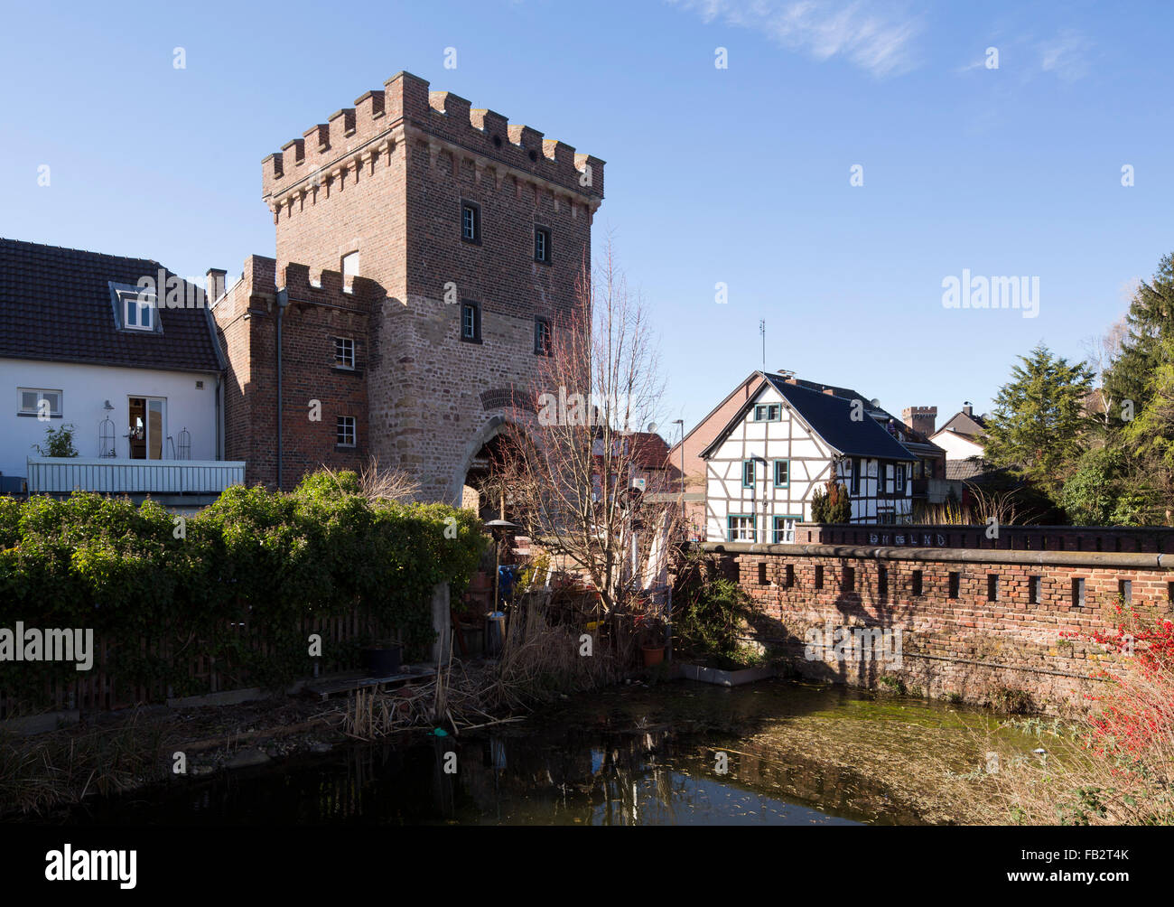 Erftstadt-Lechenich, Bonner Tor, 14. Jahrhundert Stock Photo - Alamy