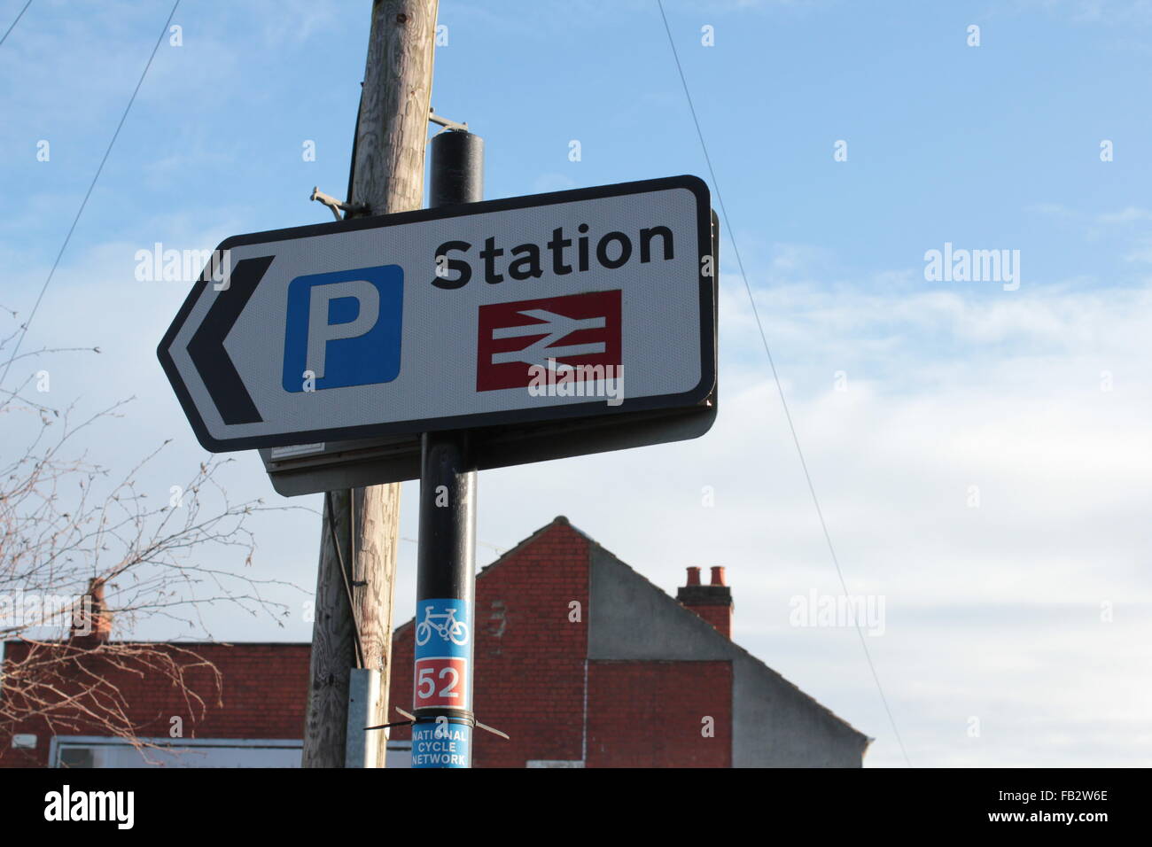British Rail Station Sign Stock Photos & British Rail Station Sign ...