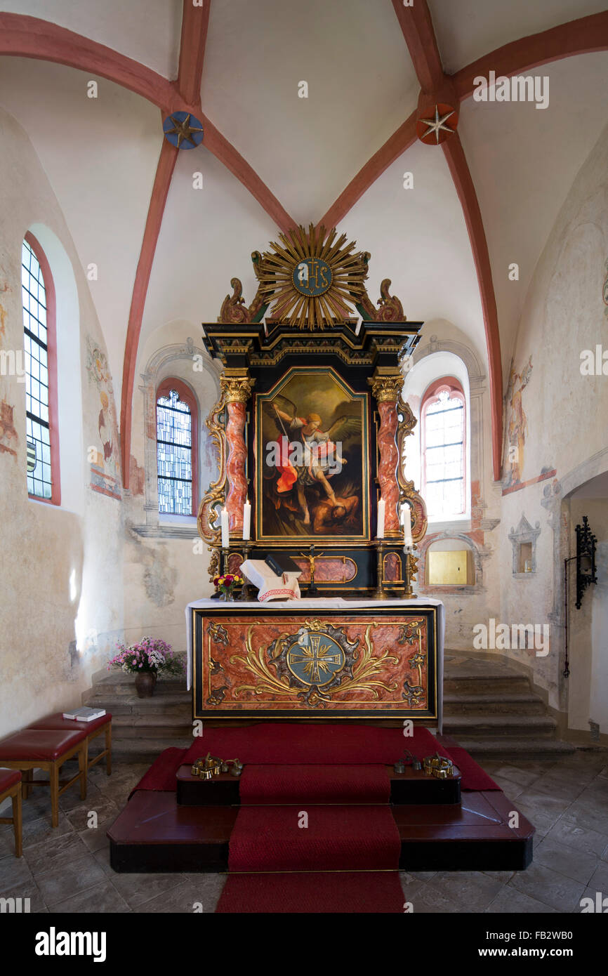 Michaelsberg bei Mahlberg, Michaelskapelle Stock Photo - Alamy