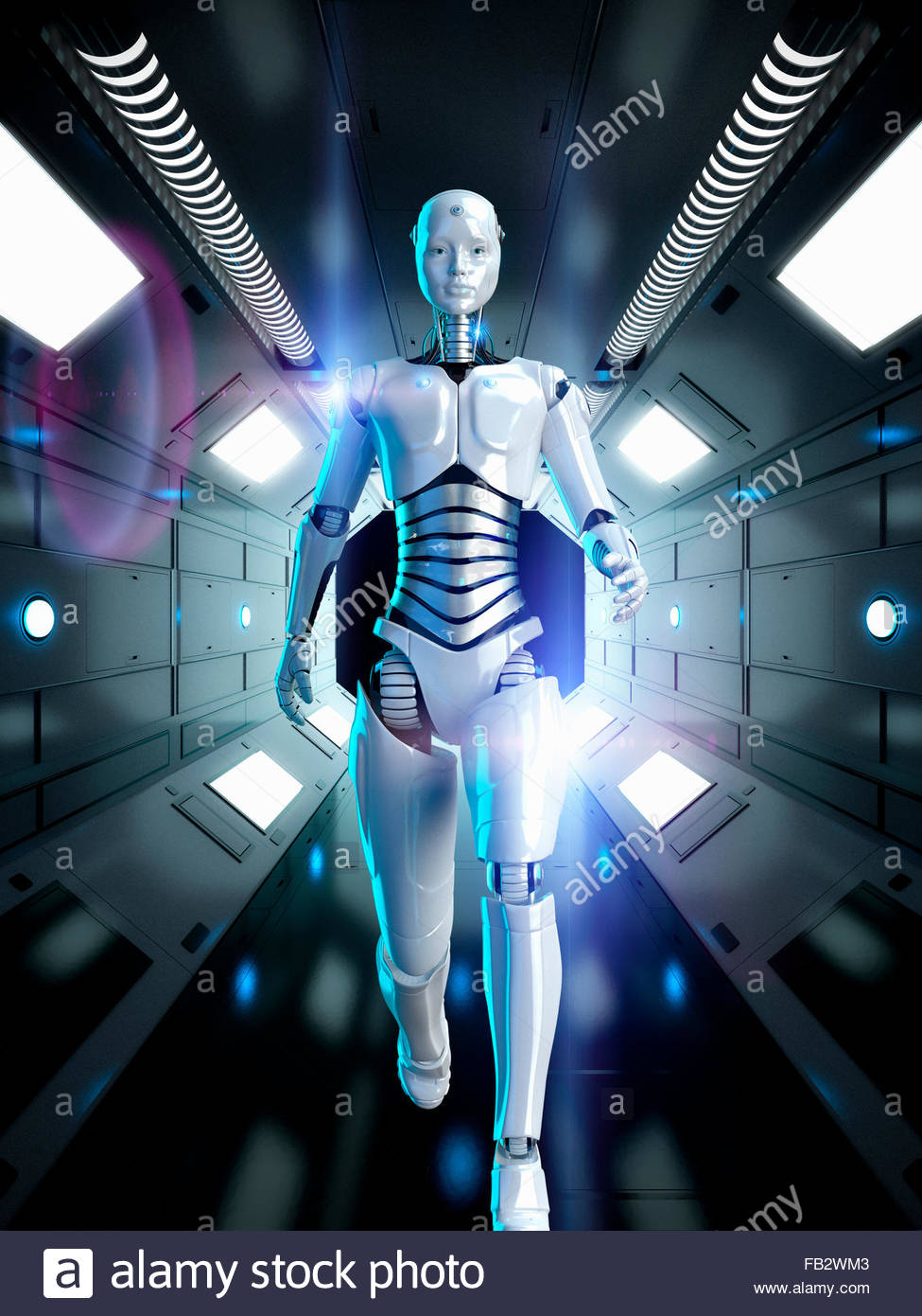 Female Android Robot Stock Photos & Female Android Robot Stock Images ...