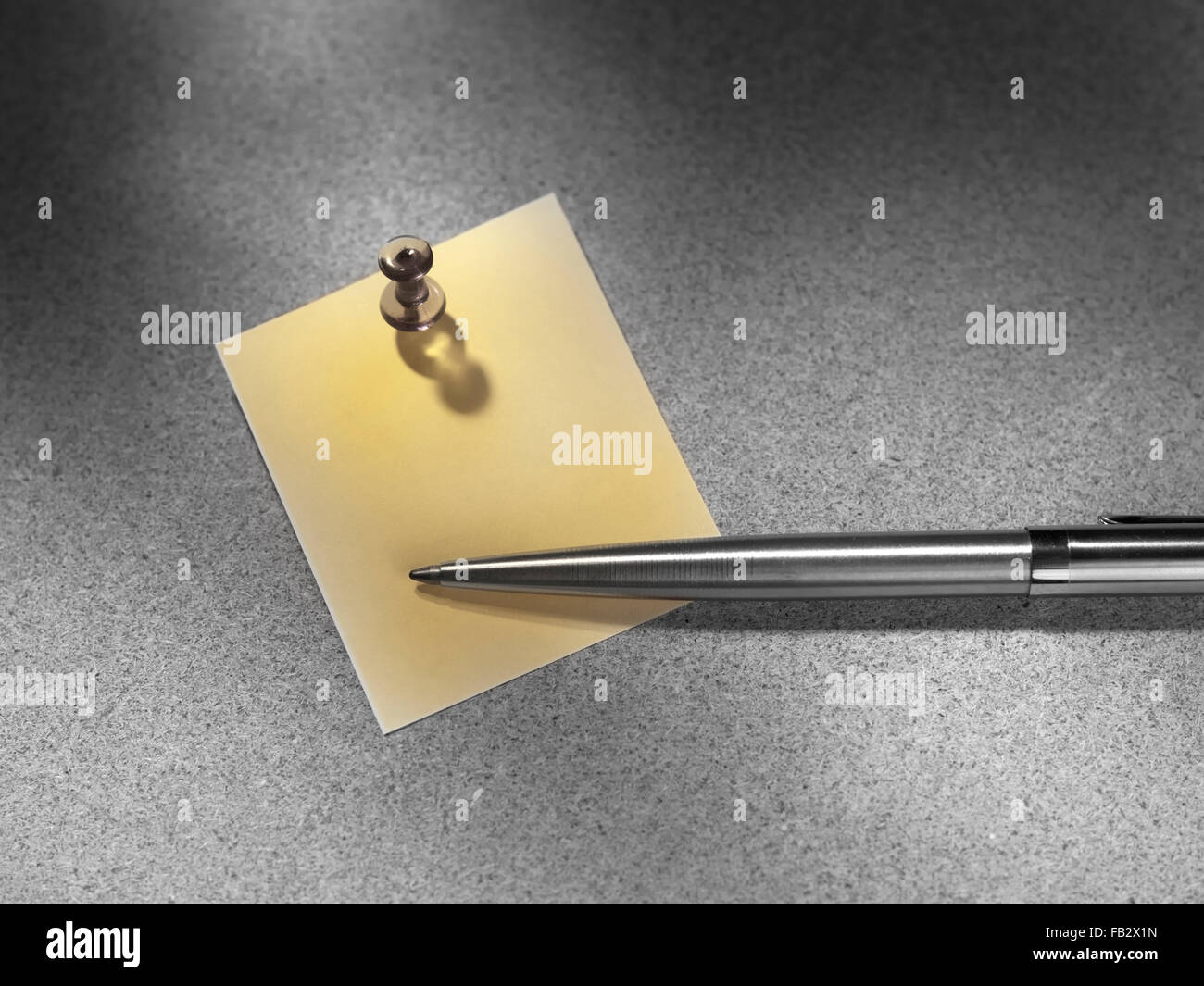 spot color on the note pac Stock Photo - Alamy