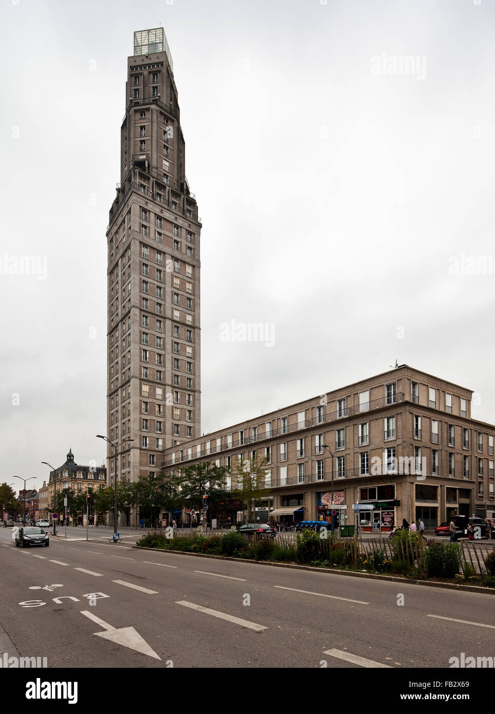Amiens, Tour Perret Stock Photo - Alamy