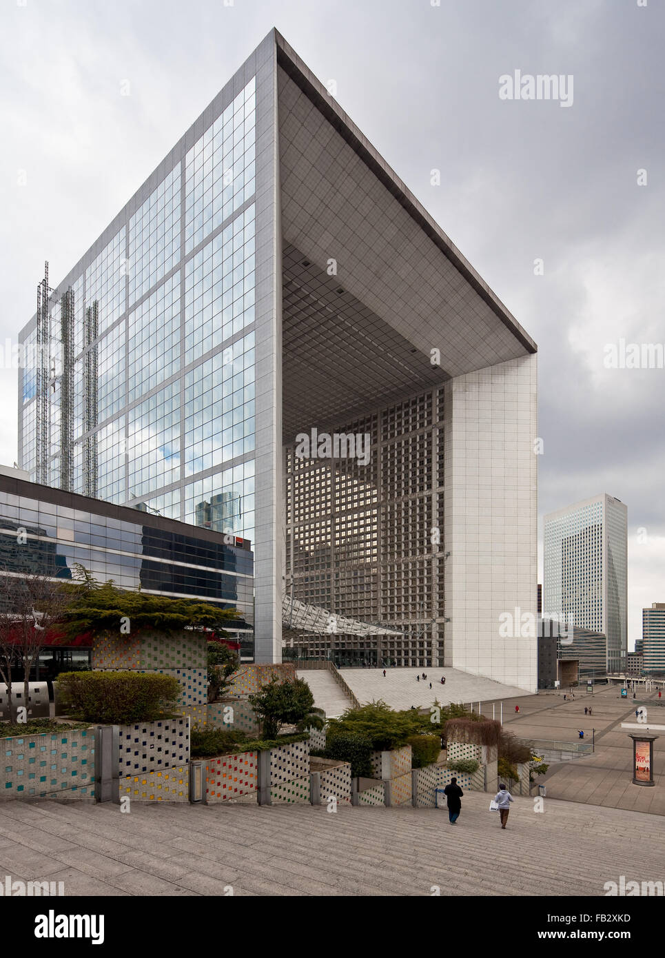 Paris, Hochhausviertel La Defense Stock Photo - Alamy