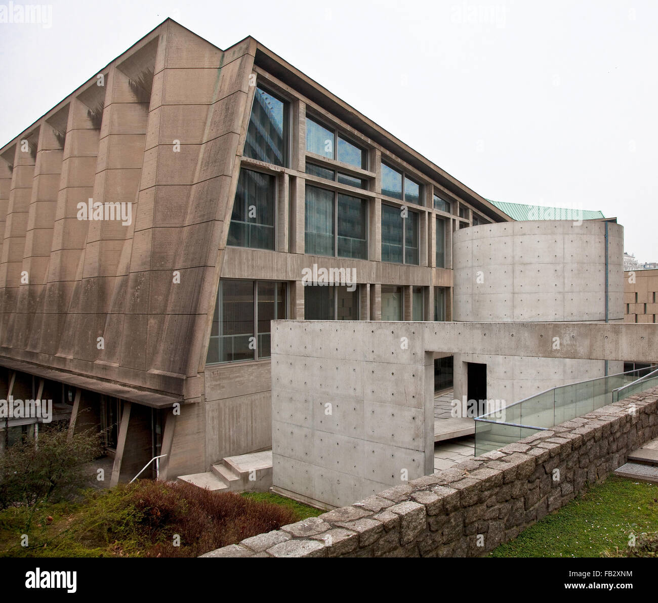 Unesco building paris tadao ando hi-res stock photography and images ...