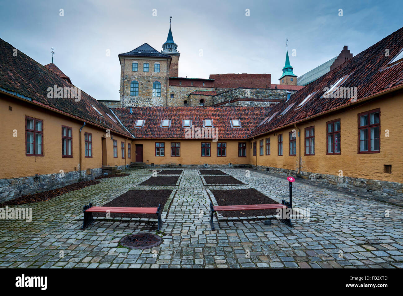Akershus Castle and Fortress. Oslo, Norway Stock Photo - Alamy