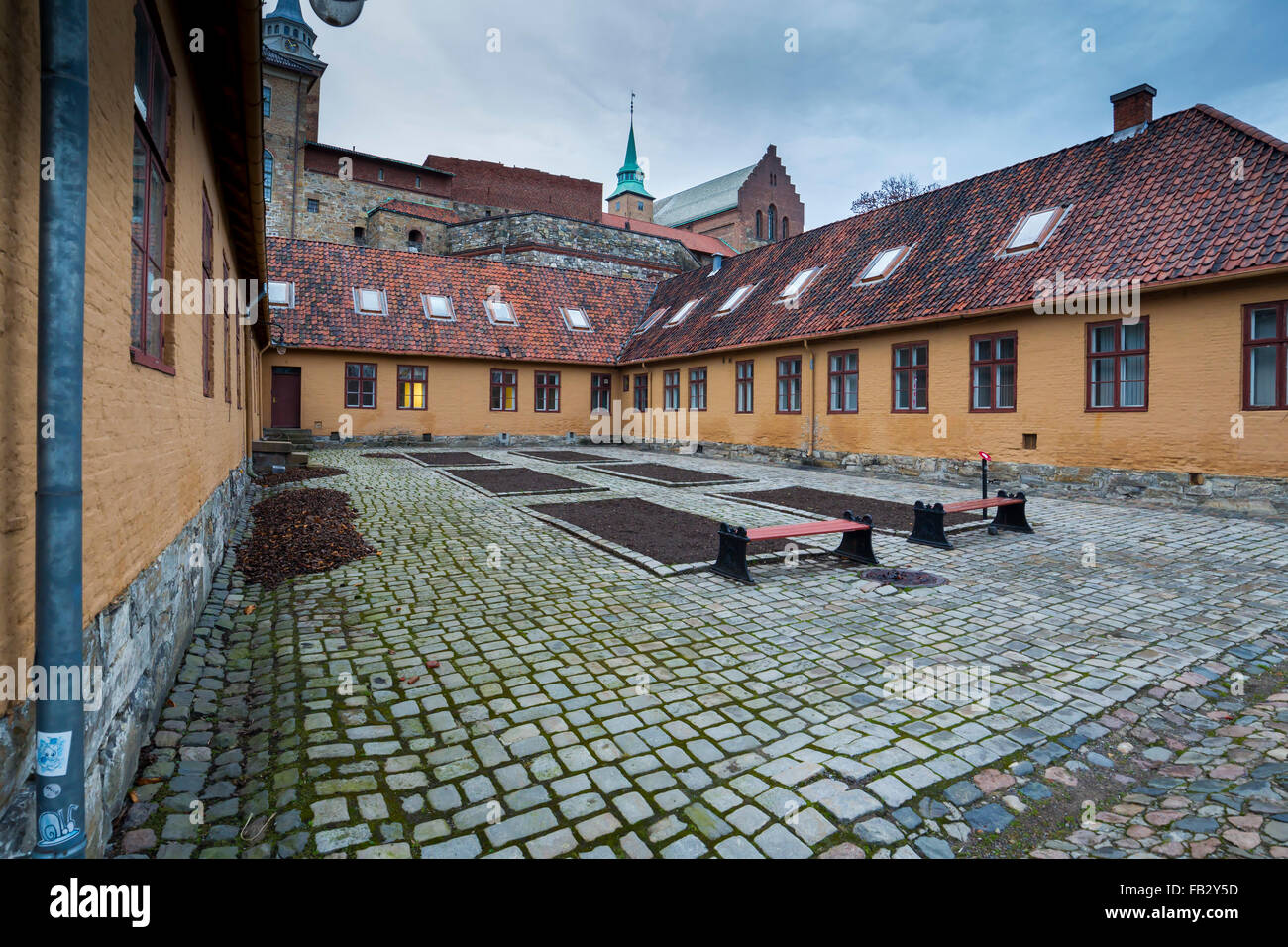 Akershus Castle and Fortress. Oslo, Norway Stock Photo - Alamy