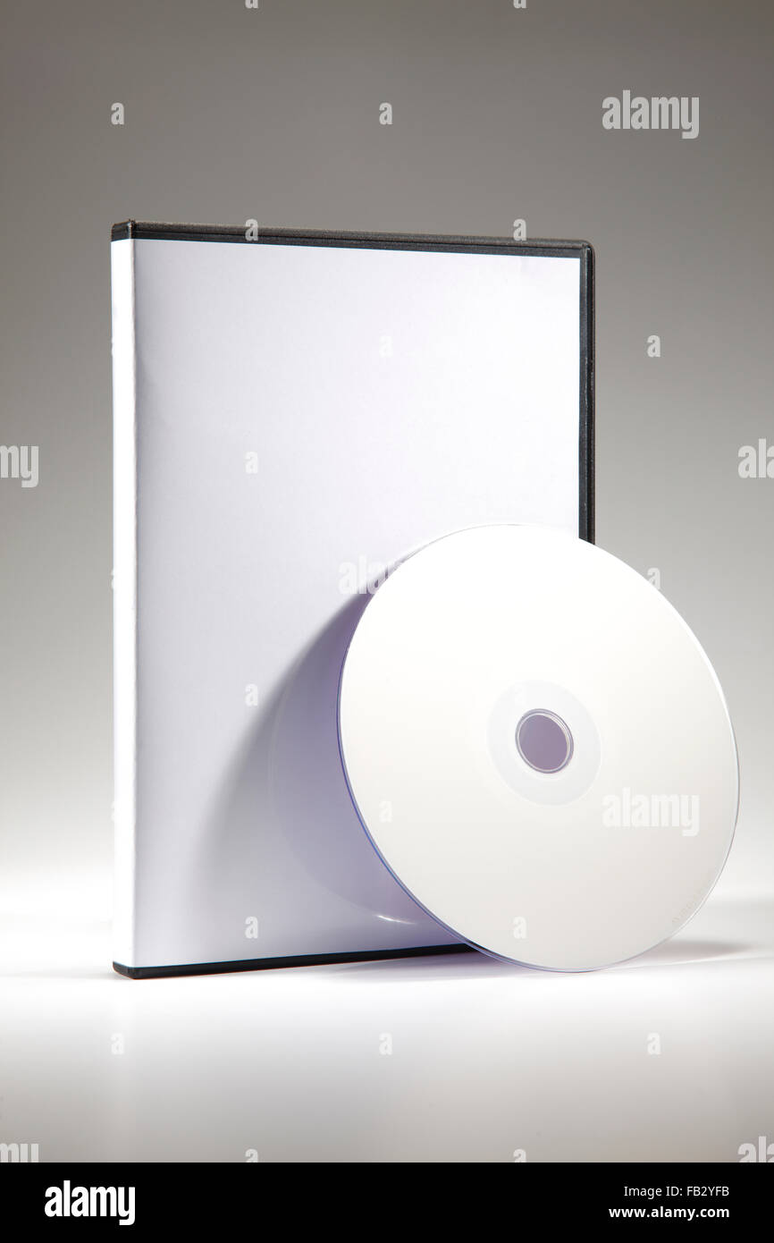 blank cd cover on the palin background Stock Photo - Alamy