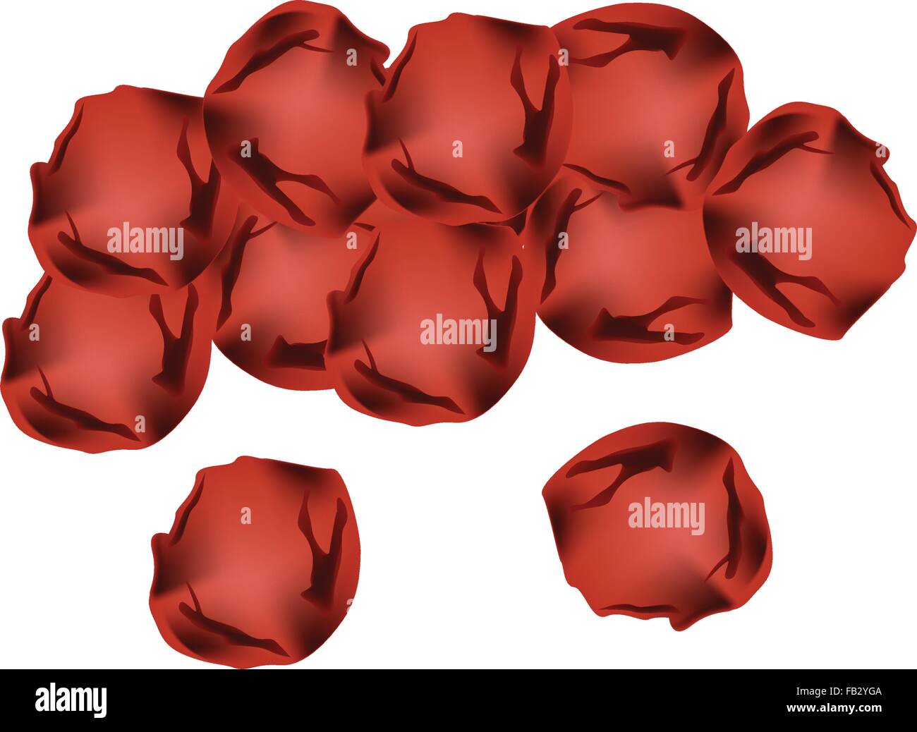 Umeboshi plums Stock Vector Images - Alamy