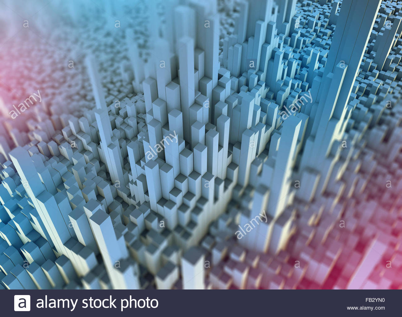 Abstract Three Dimensional City Stock Photos & Abstract Three ...