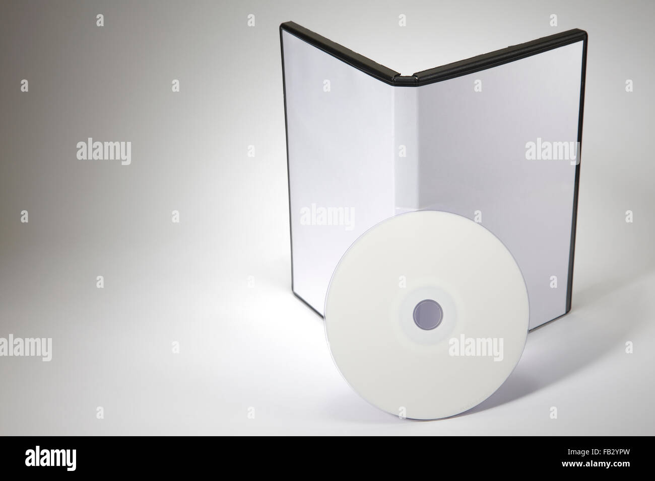 blank cd cover on the palin background Stock Photo - Alamy
