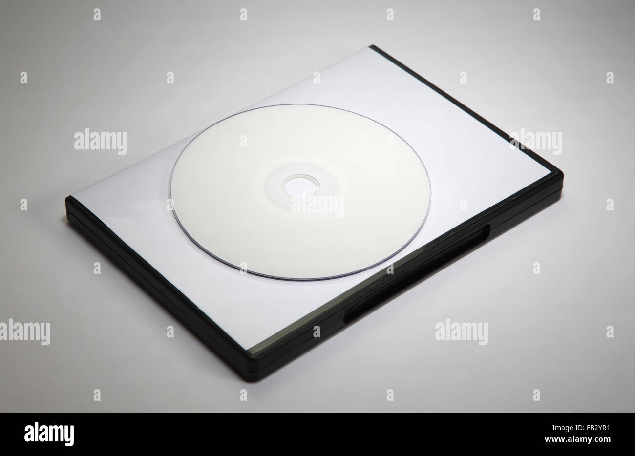 blank cd cover on the palin background Stock Photo - Alamy