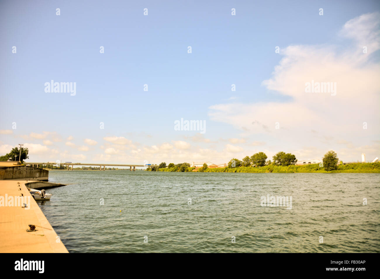 Ebro River in Spain Stock Photo - Alamy