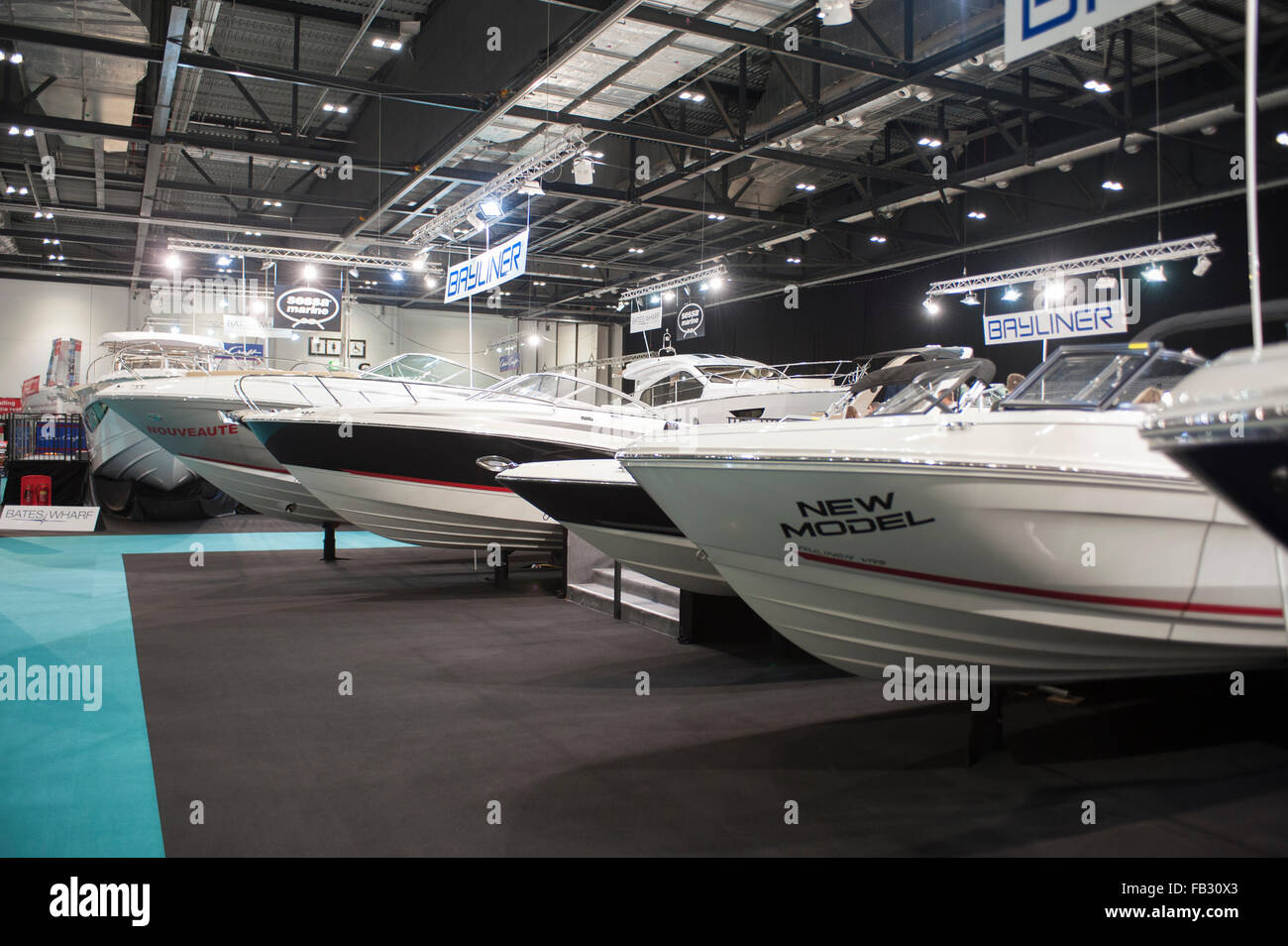 Excel, London, UK. 8th January, 2016. The London Boat Show opens, a ...