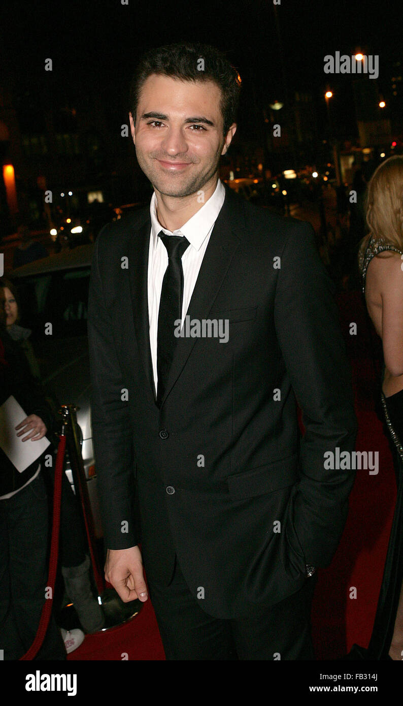 Darius Danesh arrives for the Fate Awards at Belfast's Europa Hotel ...