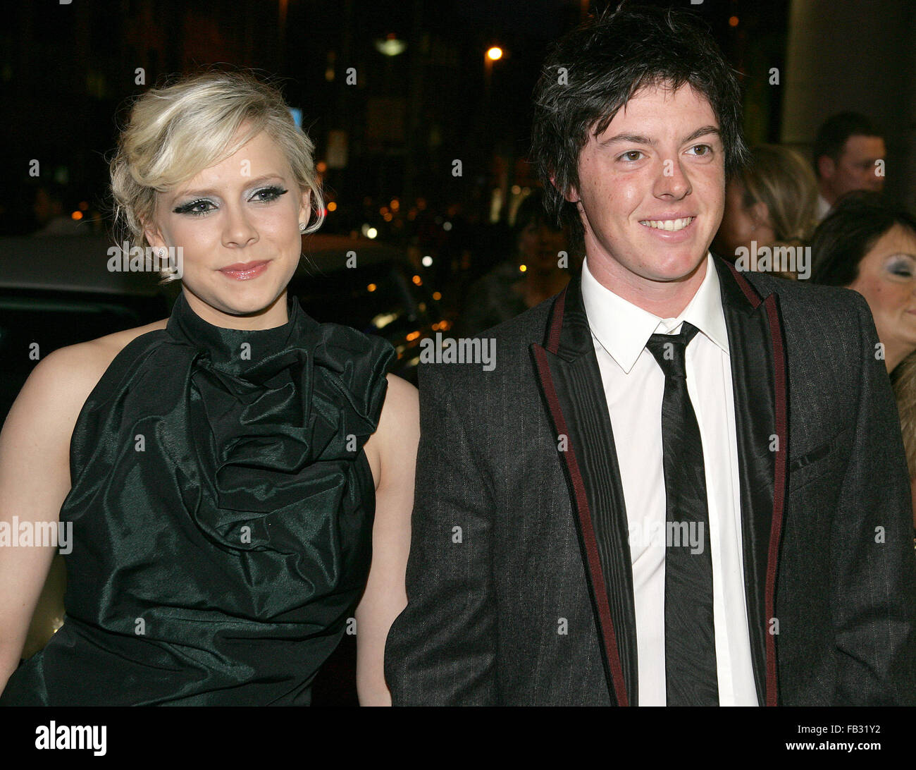 Holly Sweeney and Rory McIlroy for the Fate Awards at Belfast's Europa ...