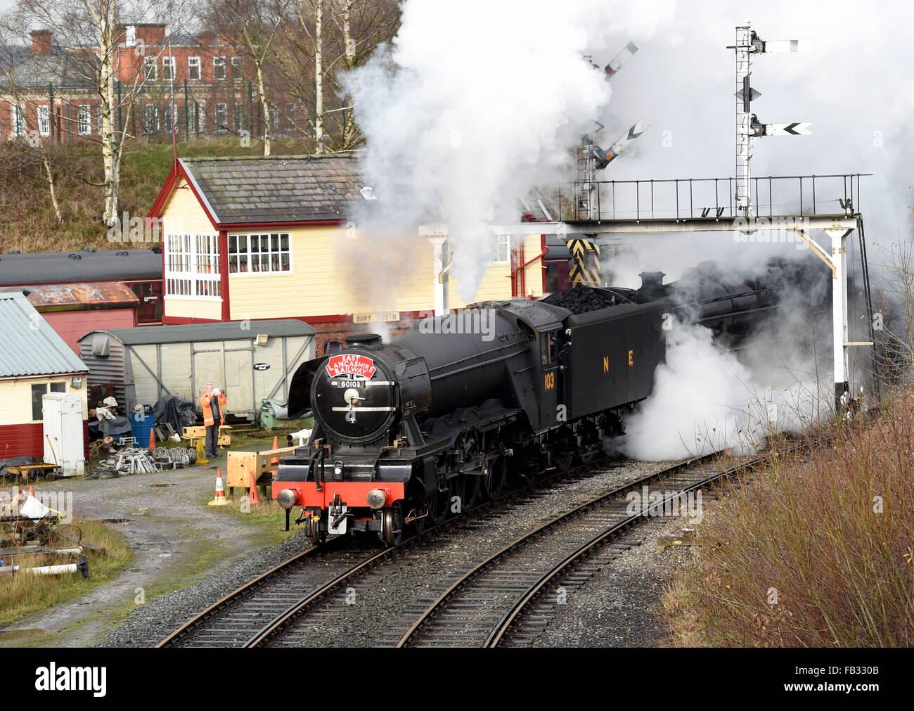 Flying Scotsman Restoration High Resolution Stock Photography and ...
