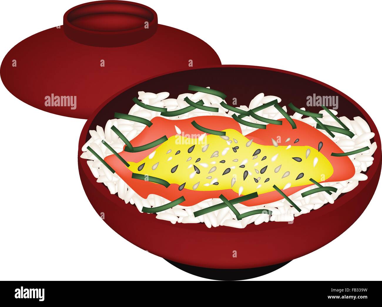 Korean sesame Stock Vector Images - Alamy