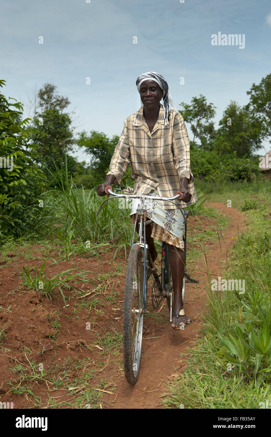 Rural africa bicycle hi-res stock photography and images - Alamy