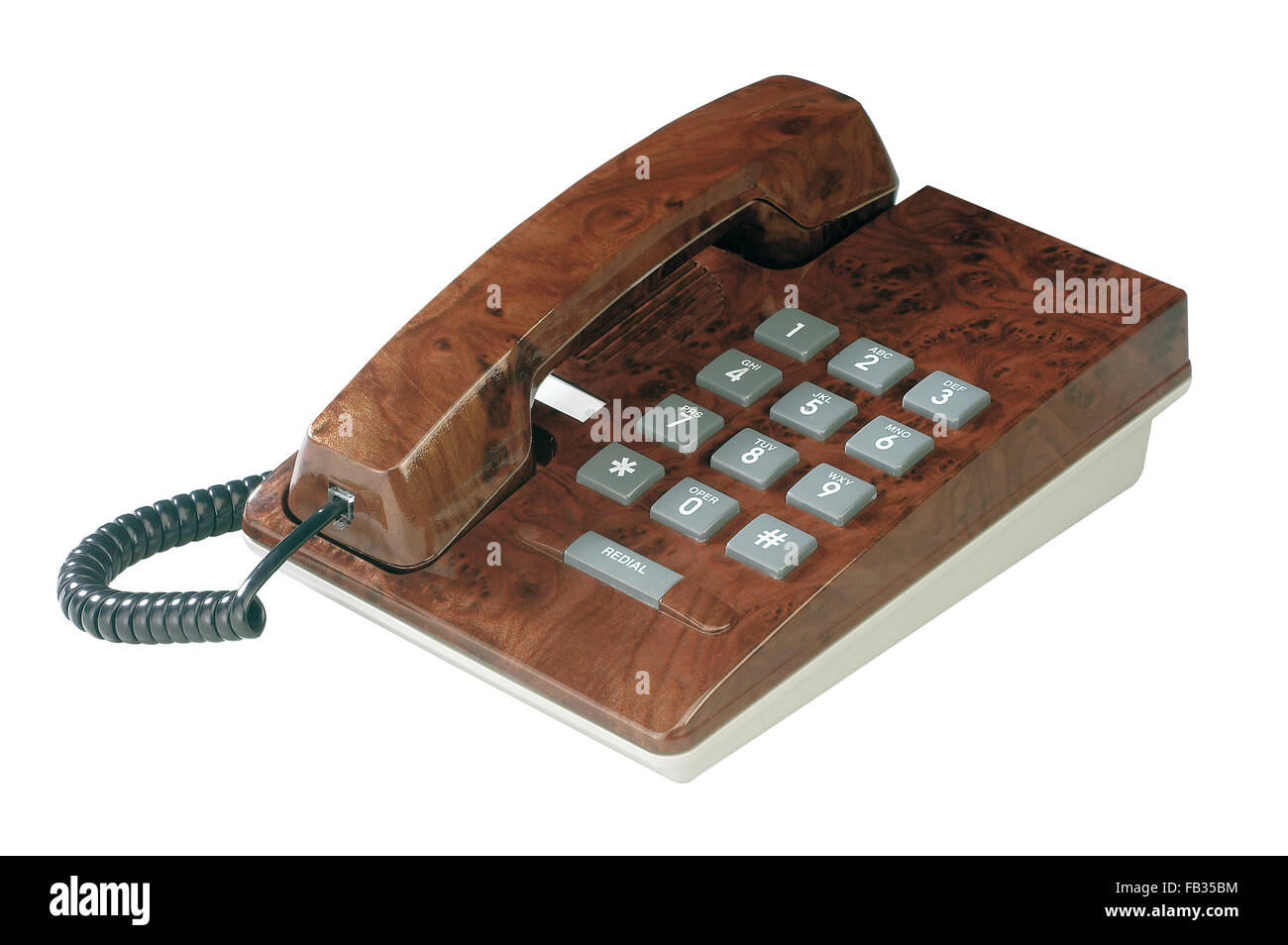 clipping path of the single line phone Stock Photo - Alamy