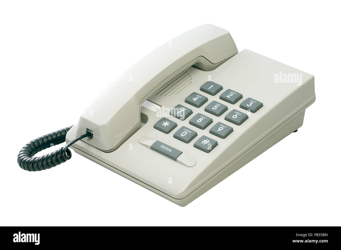 clipping path of the single line phone Stock Photo - Alamy