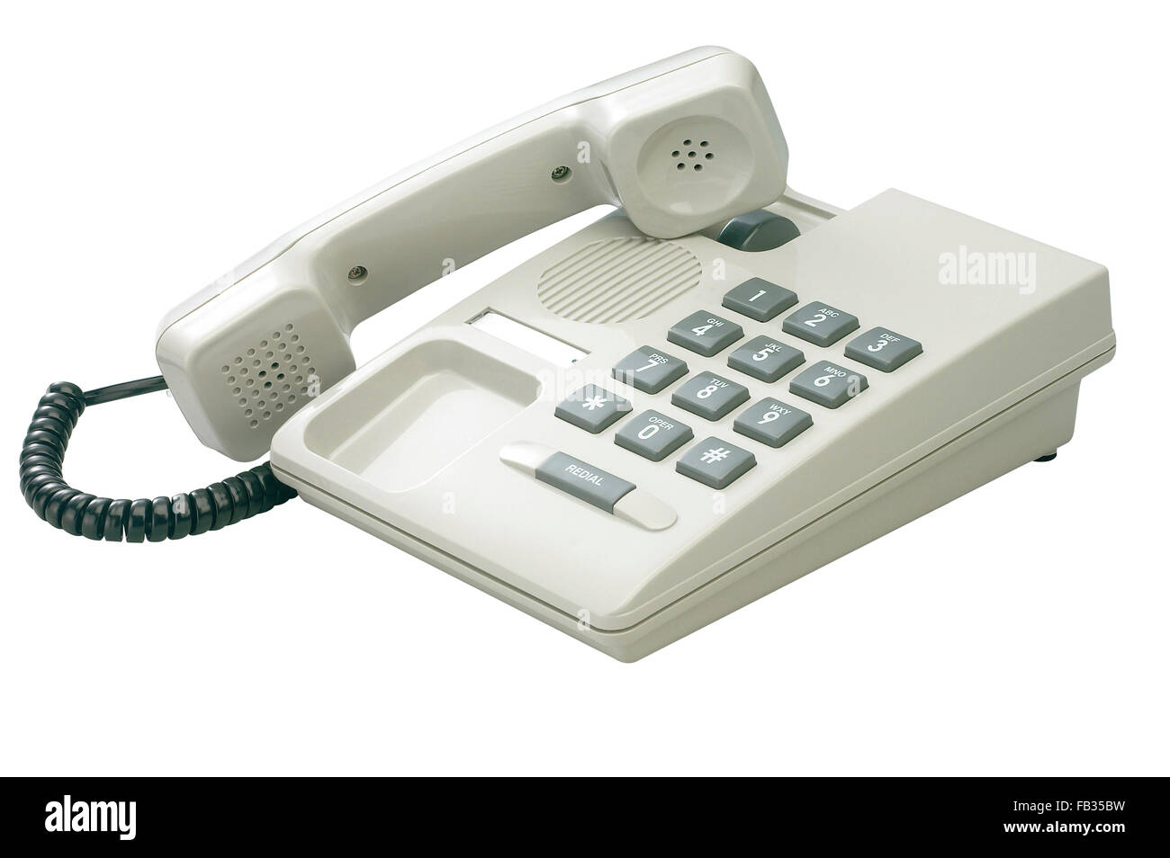 clipping path of the single line phone Stock Photo - Alamy