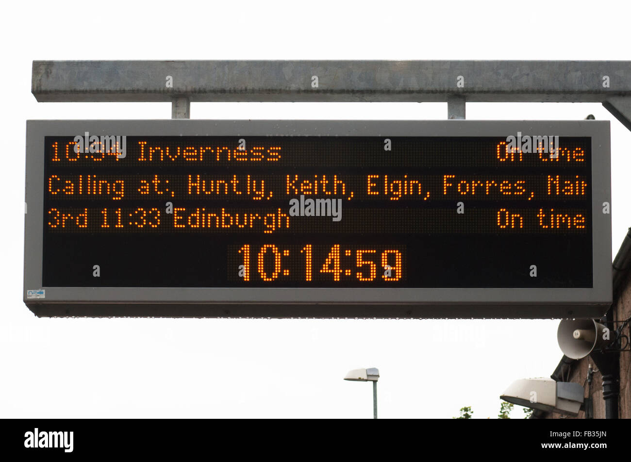 Railway at inverurie hi-res stock photography and images - Alamy