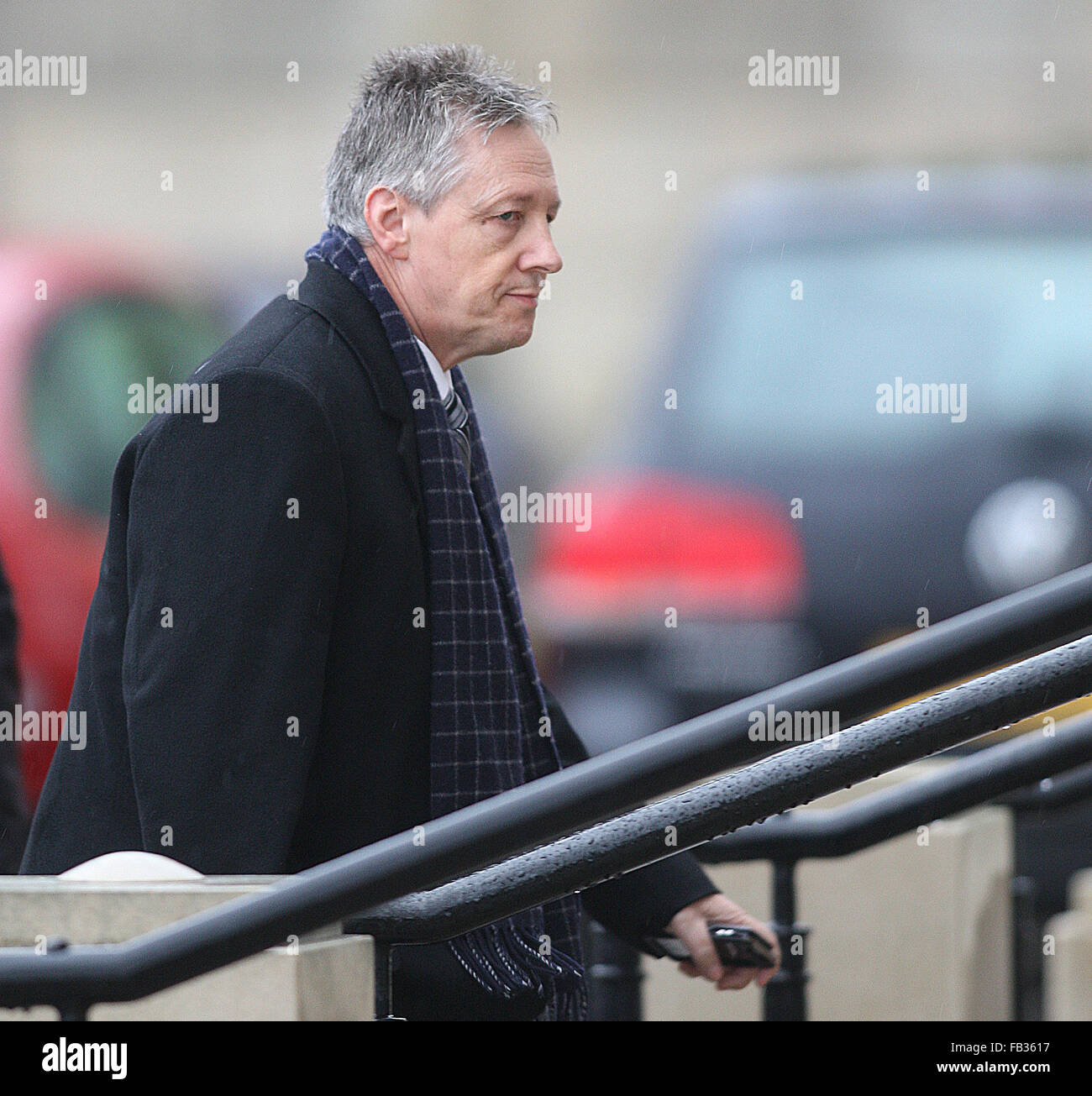 Northern Ireland First Minister and leader of the DUP arrives at ...