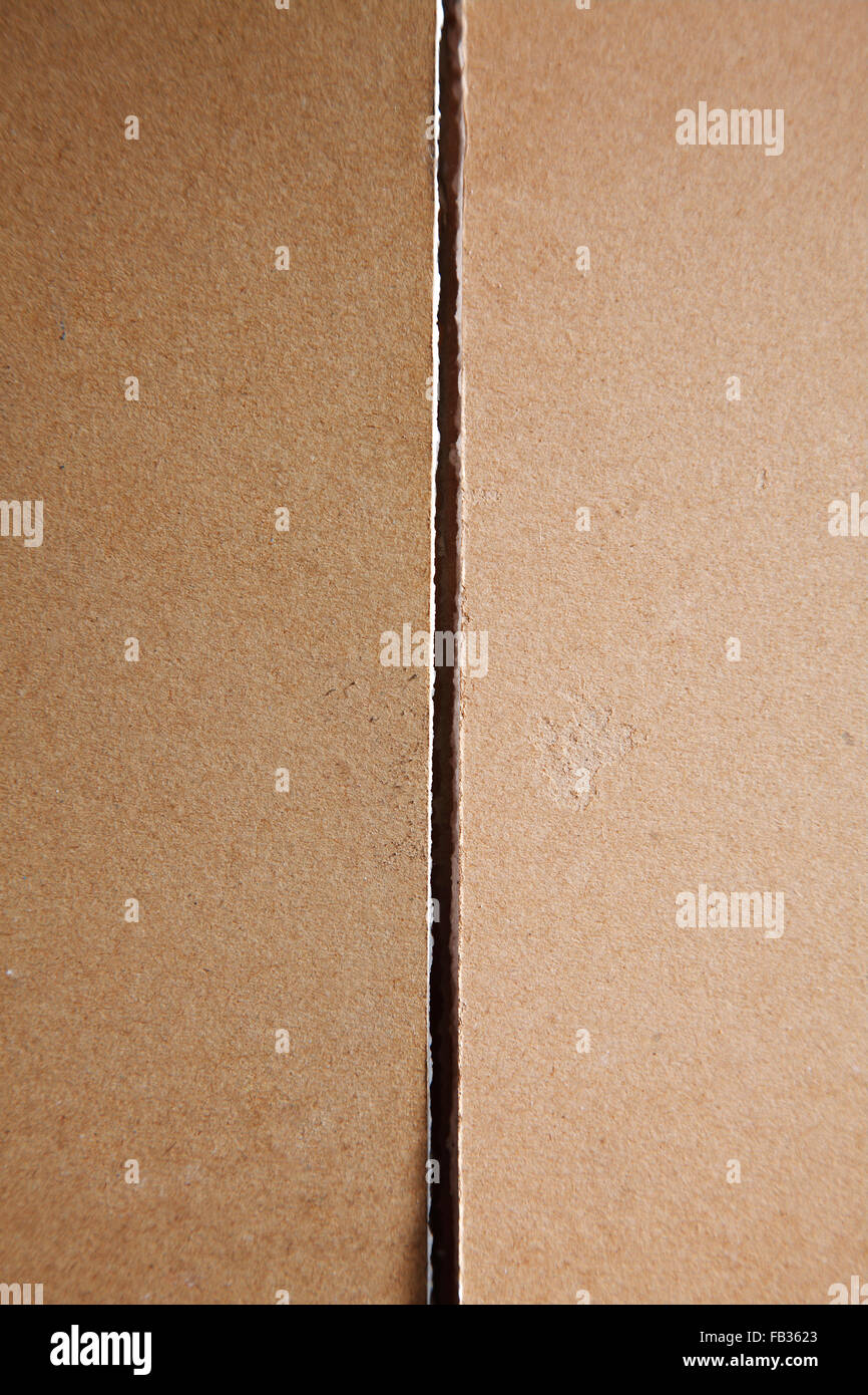 board cut into two piece Stock Photo - Alamy