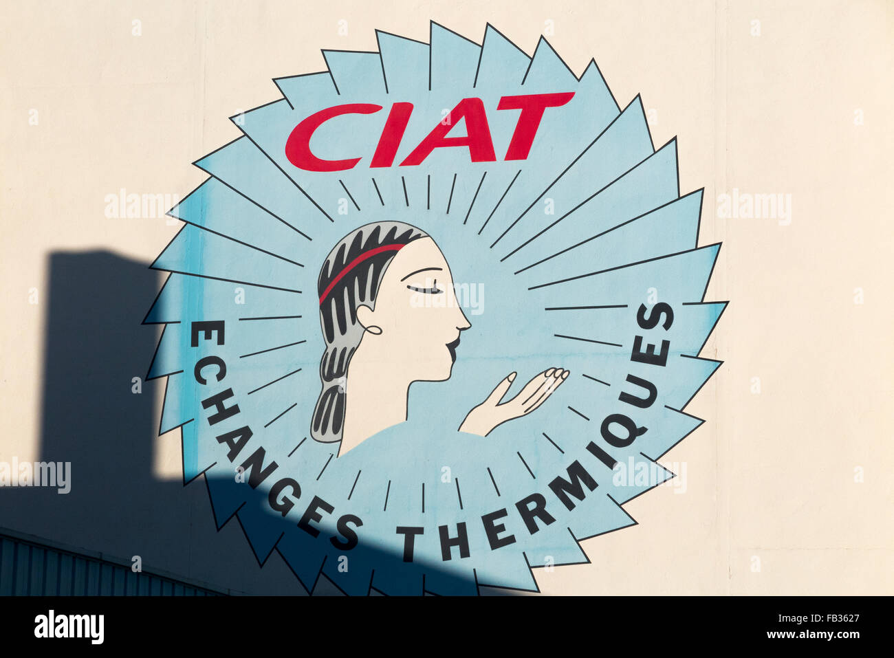 Logo and exterior / front / outside / exterior of the CIAT works in ...