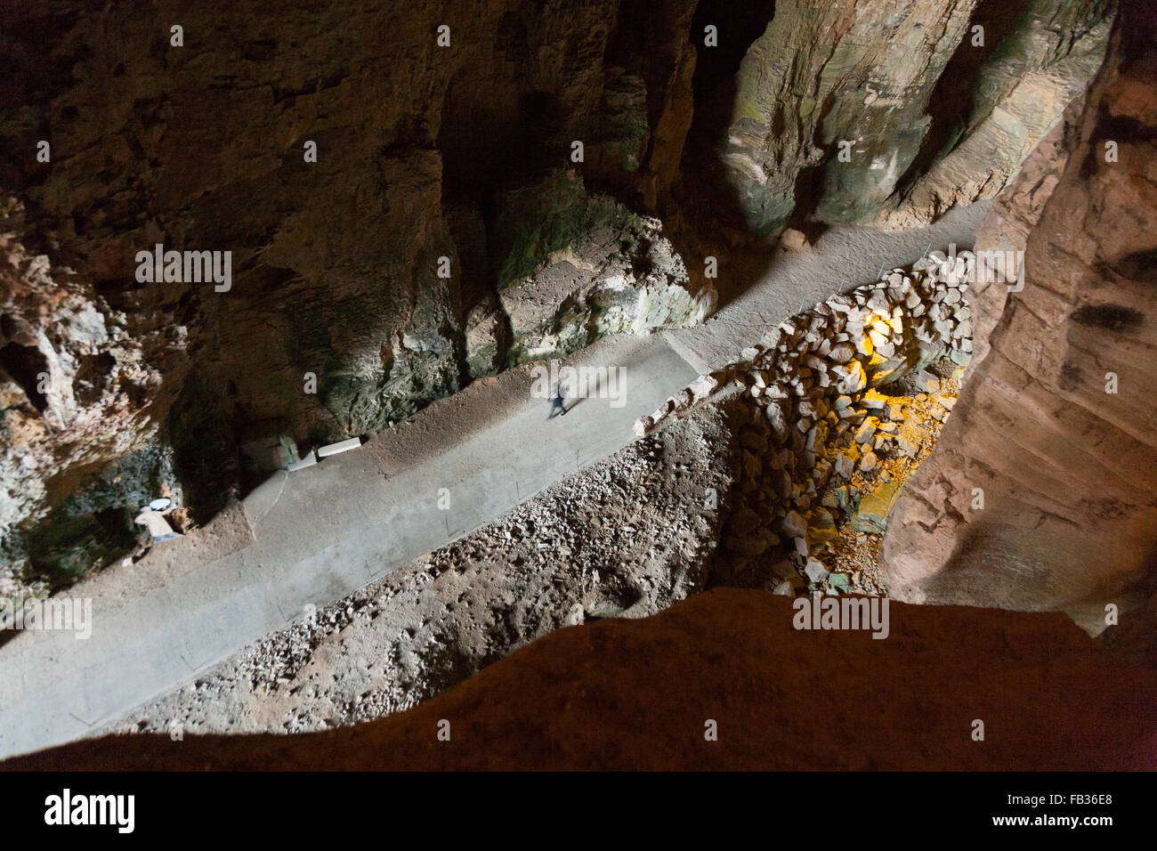 Inside & rock formation / formations / structure / structures; Caves of ...