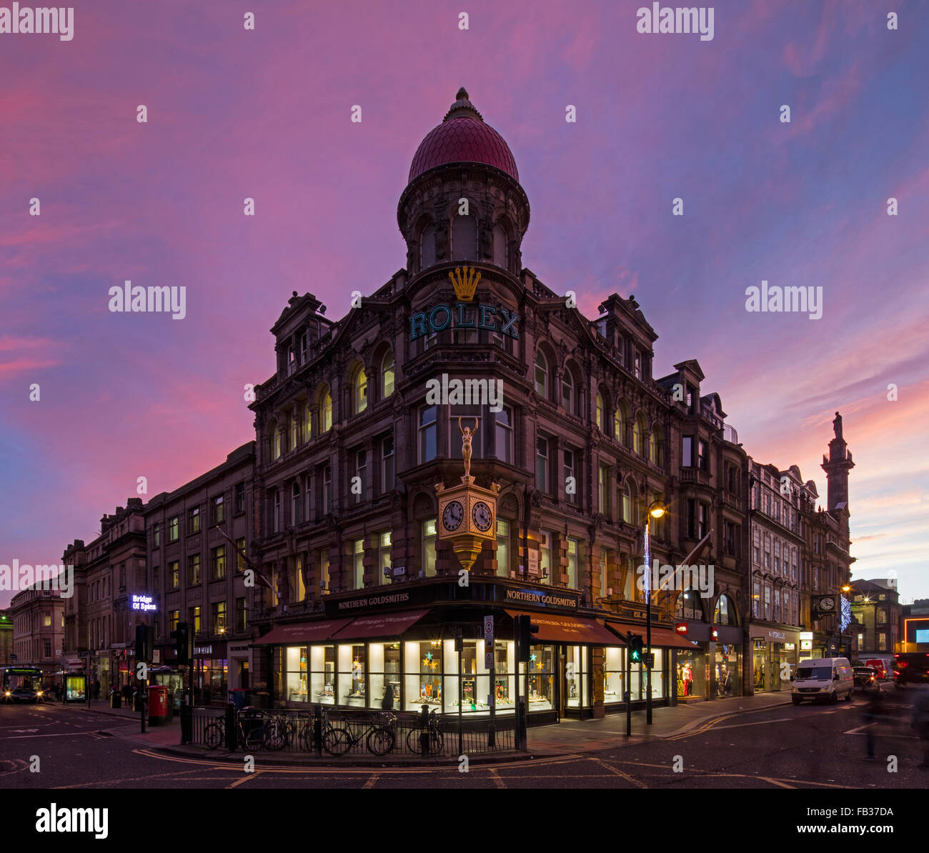 An external view of the Northern Goldsmith's building in Newcastle upon ...
