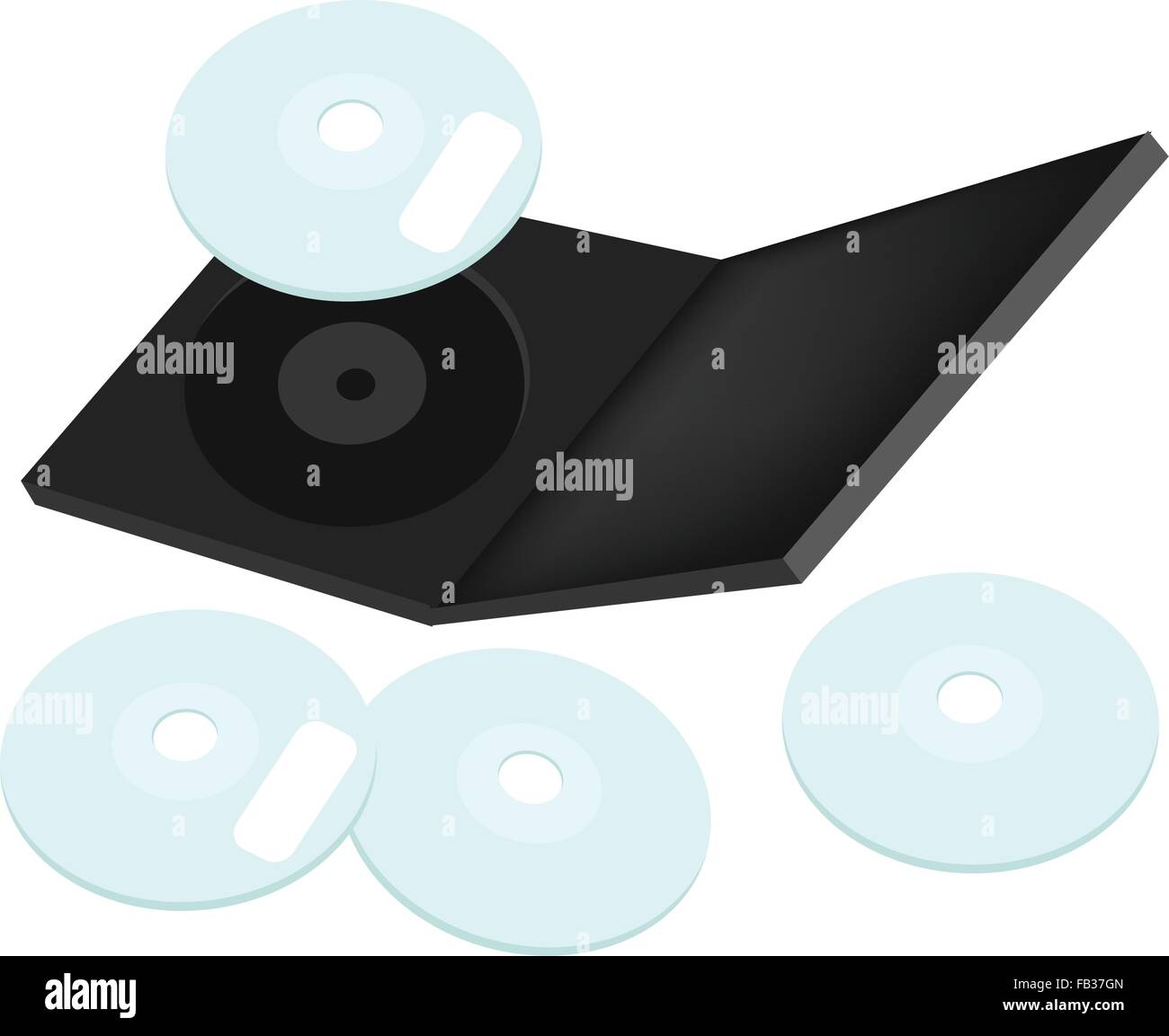 Computer and Technology, CD, DVD or Blu-ray Disc with Compact Disc Case ...