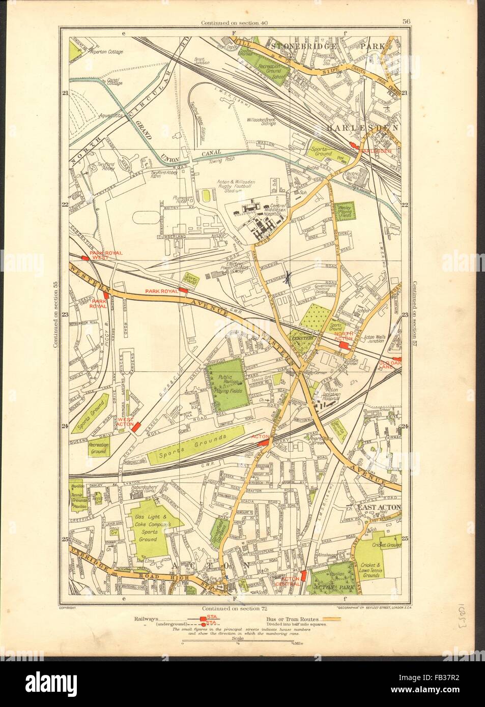 Acton maps High Resolution Stock Photography and Images - Alamy