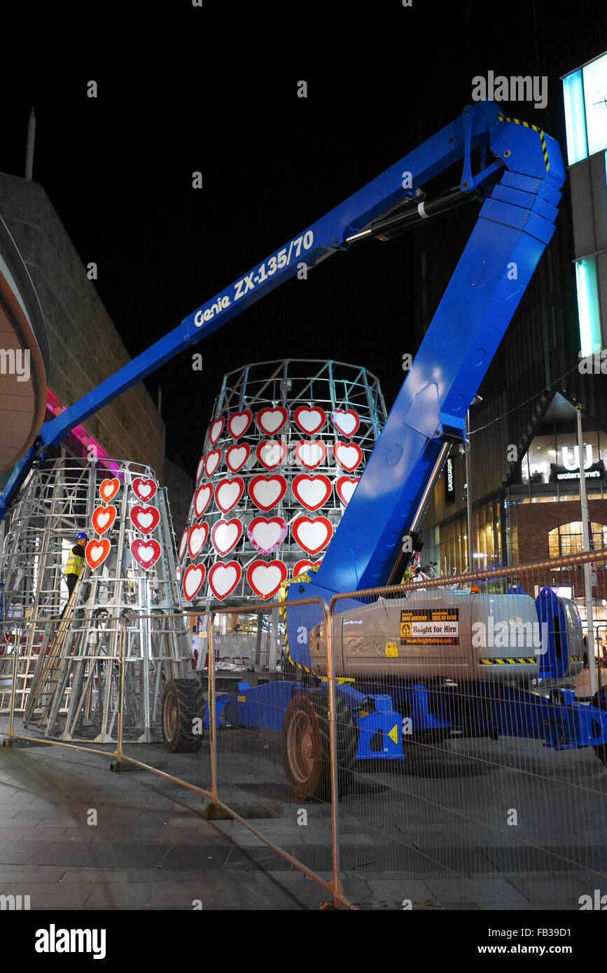 Liverpool one christmas tree hi-res stock photography and images - Alamy
