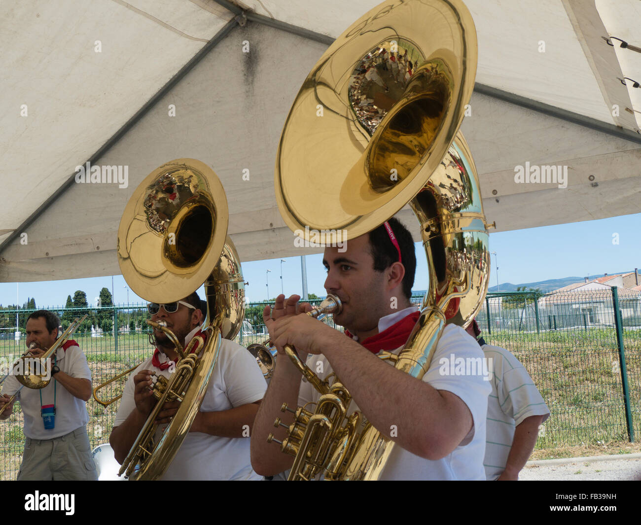 Sousaphones hi-res stock photography and images - Alamy