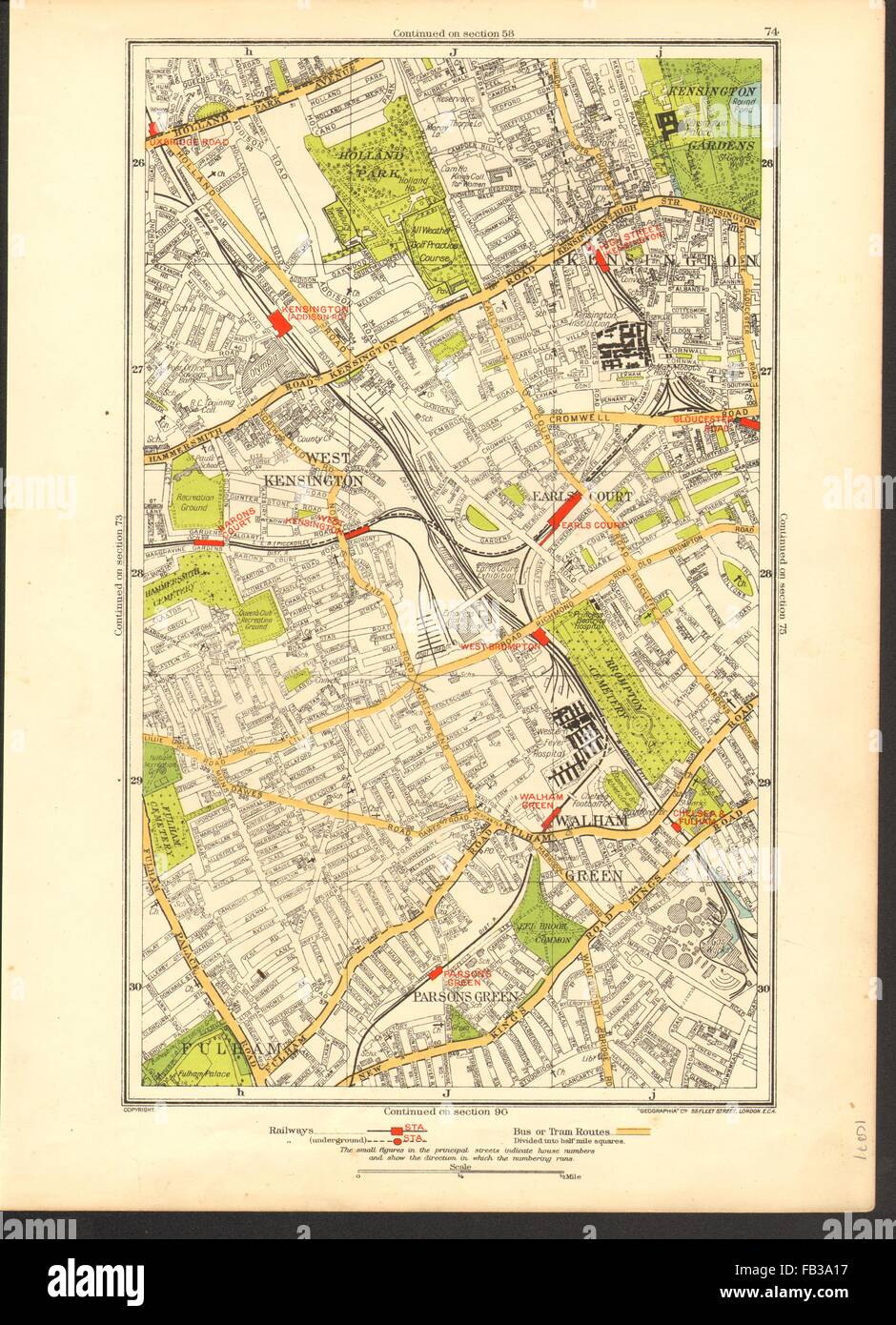 Map of parsons hi-res stock photography and images - Alamy