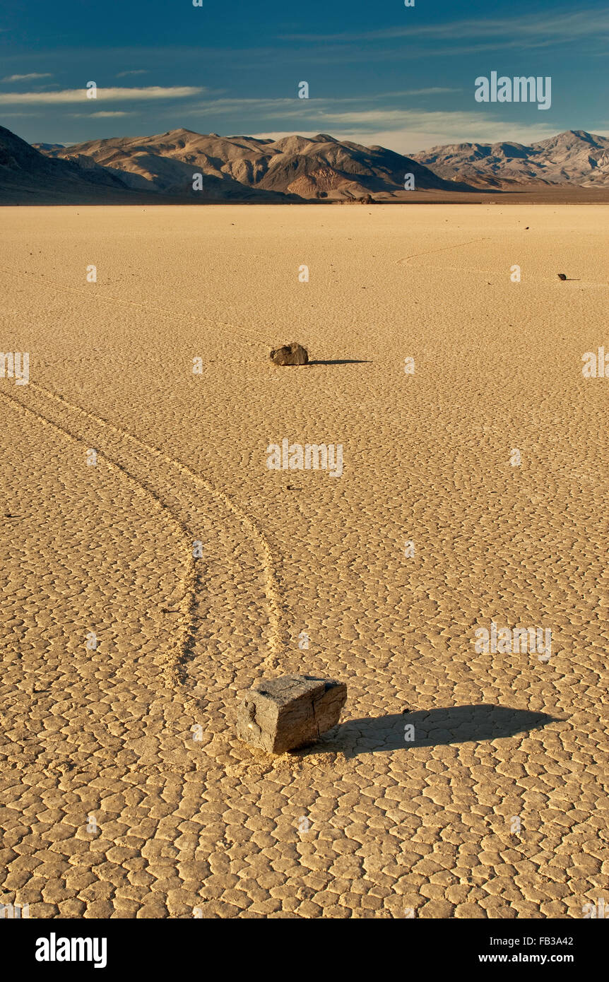 Moving Rocks Death Valley Stock Photos & Moving Rocks Death Valley ...