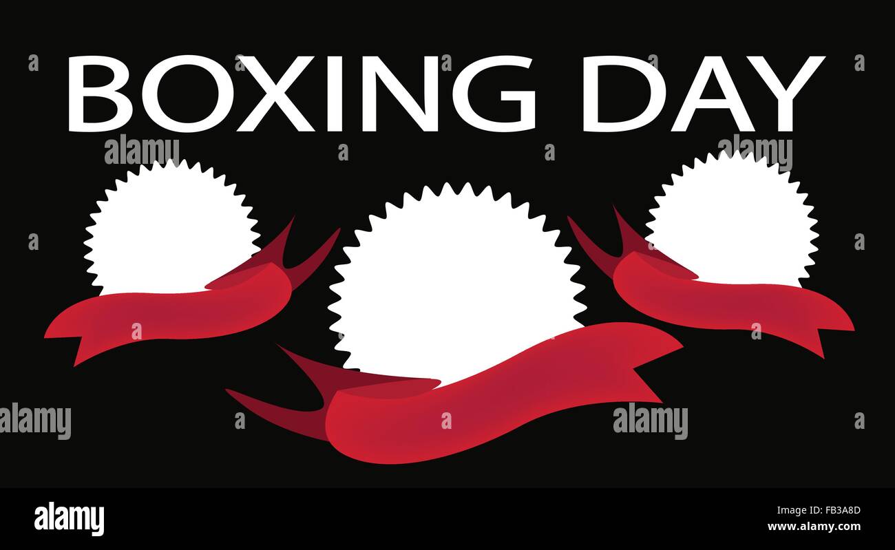 Boxing round card Stock Vector Images - Alamy