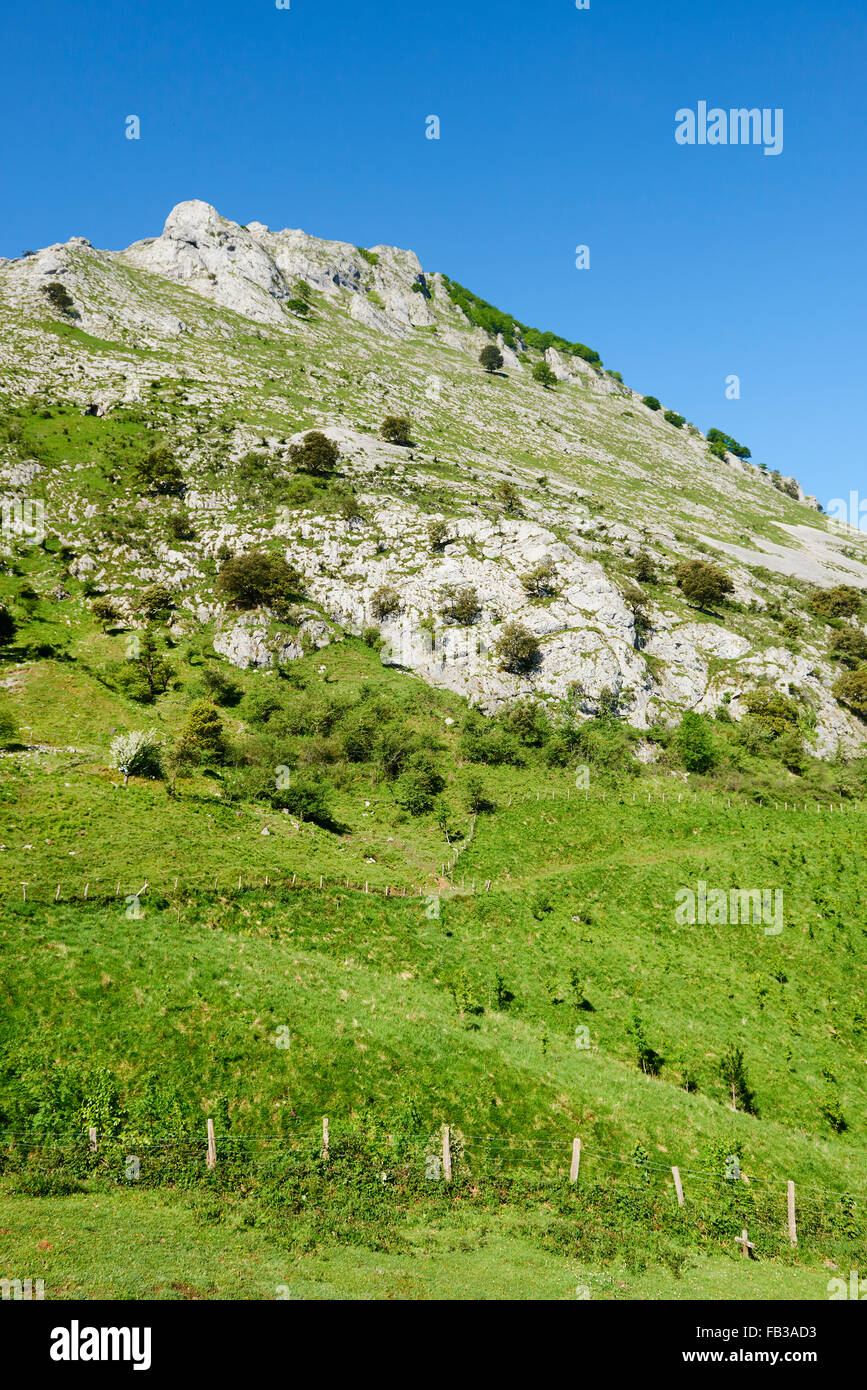 Mugarra Peak in the Natural Park of Urkiola, Durango, Biscay; Basque ...