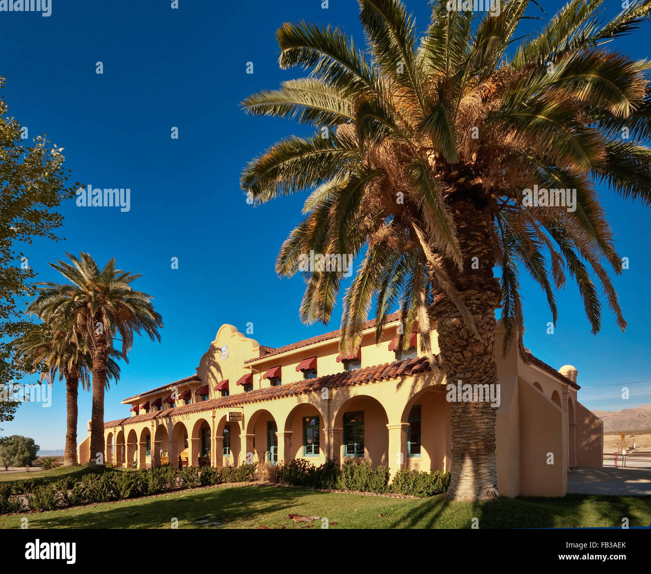 Kelso Depot at Mojave National Preserve, California, USA Stock Photo ...
